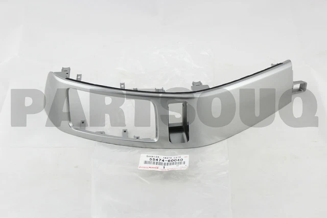 5547460040 GENUINE TOYOTA GARNISH, INSTRUMENT CLUSTER FINISH PANEL ...