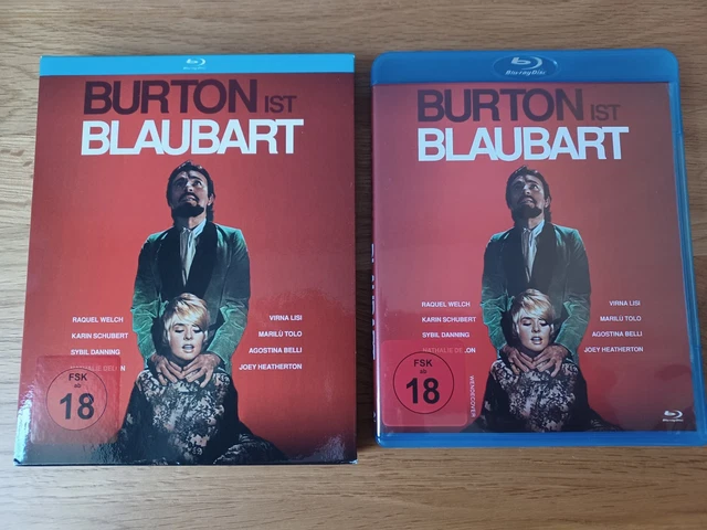 BLUEBEARD BLU RAY. richard burton, raquel welch, joey heatherton, sybil ...