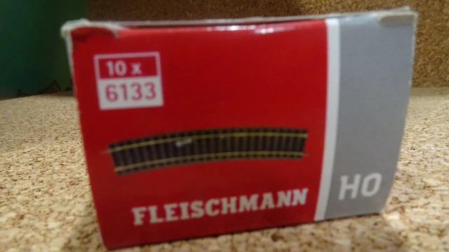 LOT DE 10 Rails Demi Courbe Fleischman Echelle Ho Ref 6133 EUR 15,00 - PicClick FR