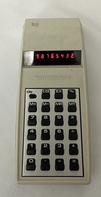 RARE CALCULATRICE COMMODORE modèle 797D années 70, testée - sans cache ...