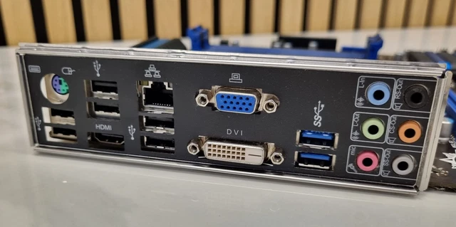 MSI Z87-G43 ATX Mainboard Sockel 1150 Intel Z87 DDR3 HDMI DVI VGA I/O ...