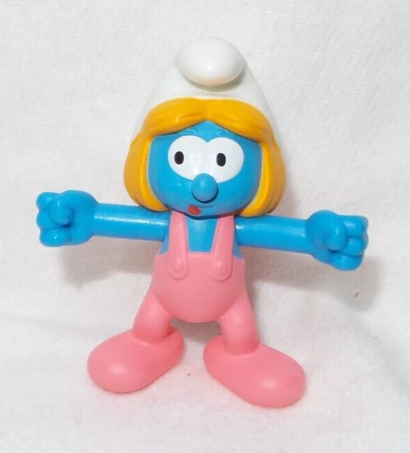 FIGURINE SMURF SCHTROUMPF SASSETTE McDONALD'S MAC DO MCDO HAPPY MEAL ...