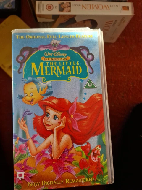 THE LITTLE MERMAID: original full length feature (VHS, 1998) Disney ...