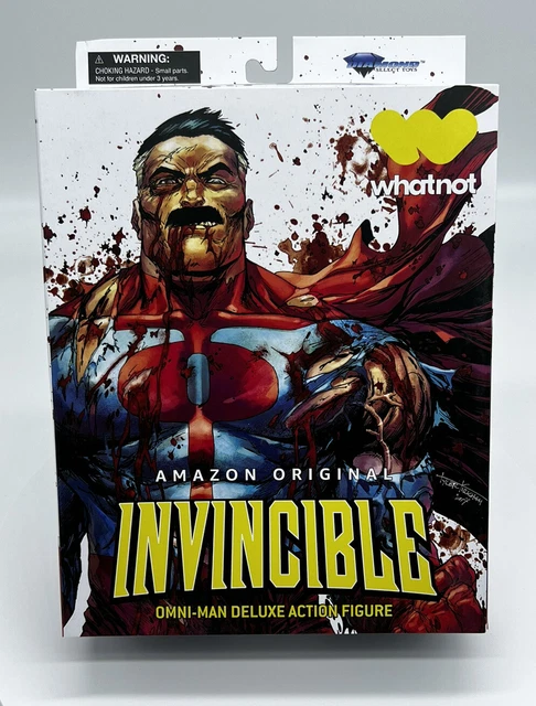 INVINCIBLE OMNI- MAN Action Figure Battle Damage Tyler Kirkham EUR 46 ...