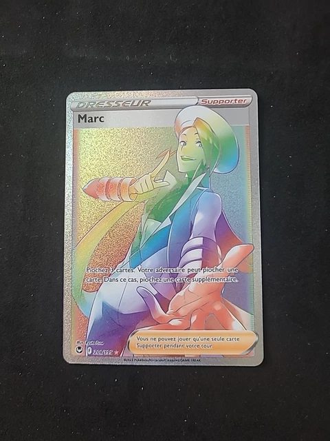 CARTE POKÉMON MARC 208/195 EB12 Epée & Bouclier Tempête Argentée FR EUR ...