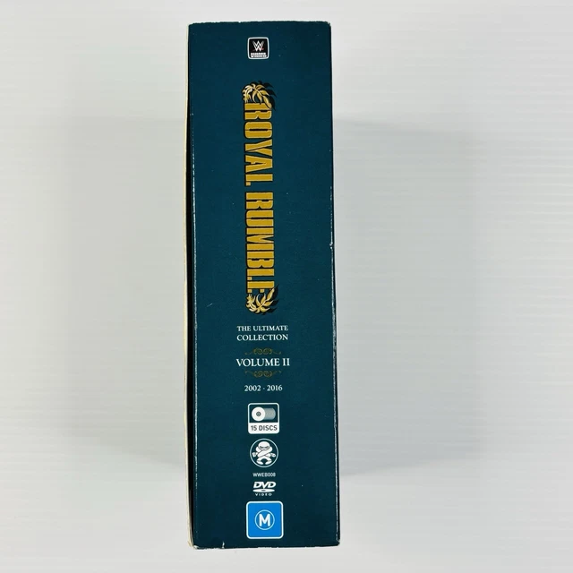 WWE ROYAL RUMBLE The Ultimate Collection Volume 2 DVD 2002-2016 15 Disc ...