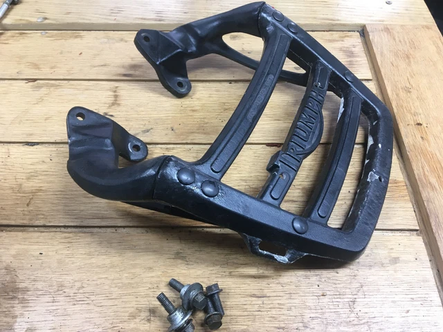 TRIUMPH RS ST Sprint 955i grabrail + integrayted luggage top box rack ...