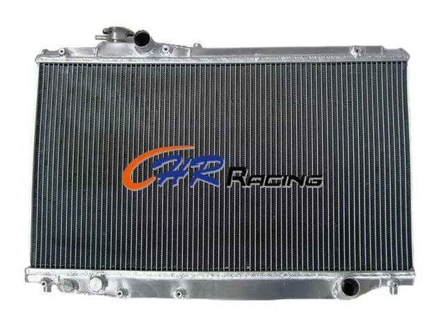 ALUMINUM RADIATOR FOR 1993-1998 Toyota Supra mark4 MK4 IV JZA80 2JZGE ...