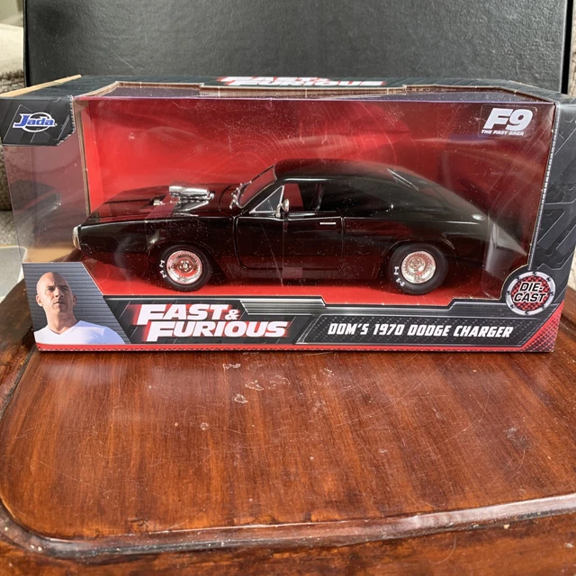 JADA FAST AND Furious Dom's 1970 Dodge Charger R/T 1:24 Diecast Black EUR 20,73 - PicClick FR