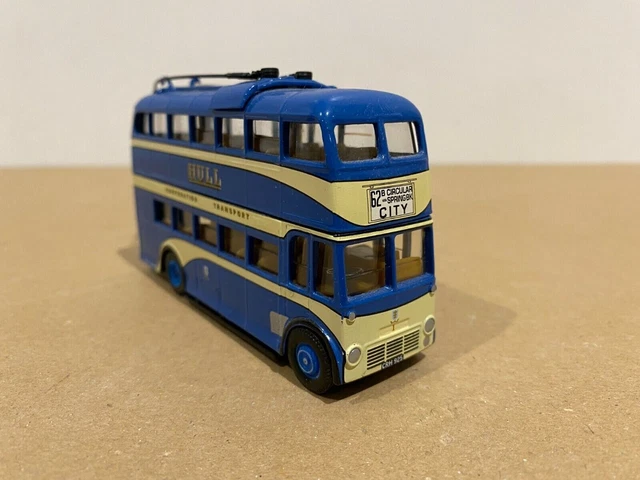 WEYMANN TROLLEYBUS MODEL Bus Hull Corporation 1:76 Scale Corgi Ooc ...