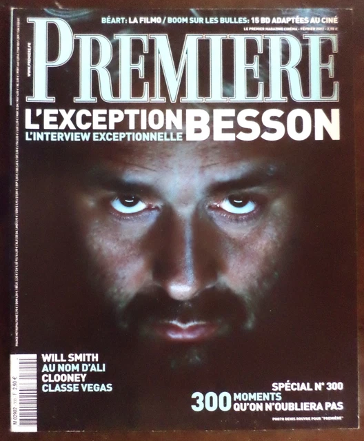 MAGAZINE PREMIÈRE 300 (2002) Luc Besson - Emmanuelle Béart - George ...