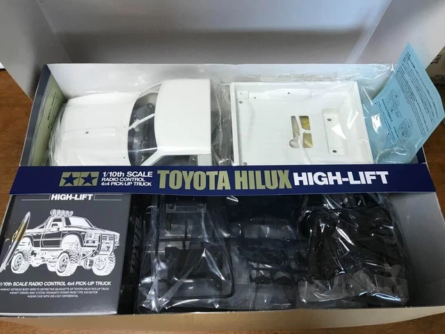 TAMIYA 1/10 Toyota Hilux high Lift 4x4 EP crawler RC Car Kit 58397 new ...
