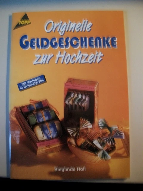 HEFT BASTELHEFT GELDGESCHENKE zur Hochzeit Feier basteln Geld Geschenke ...