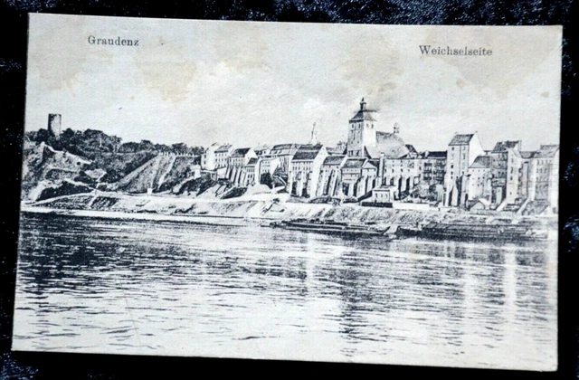 62302 AK GRAUDENZ Weichselseite East Prussia 1916 £5.40 - PicClick UK