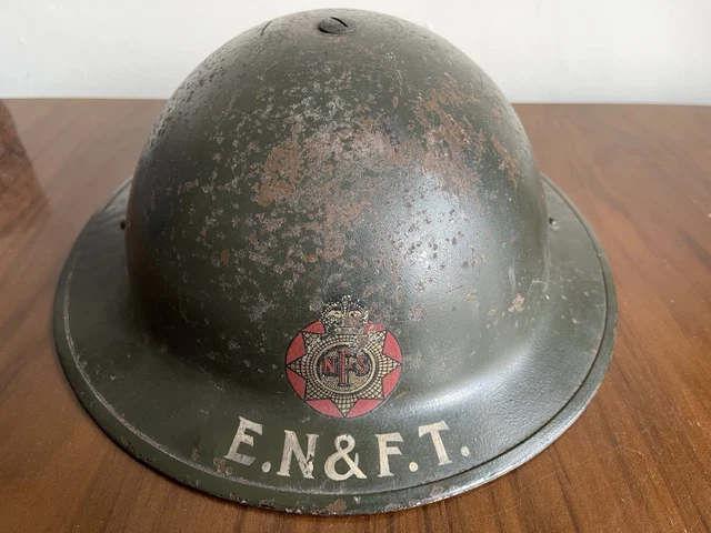 WW2 NFS NATIONAL Fire Service MKII Helmet £193.12 - PicClick UK