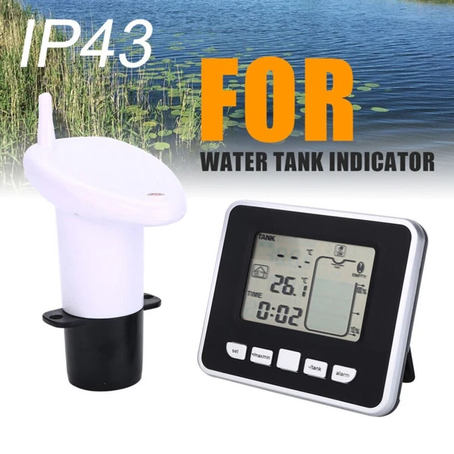 NEW LIQUID METER Rainwater Tank Ultrasonic Water Tank Level Indicator £ ...