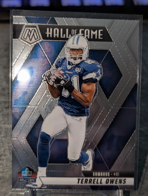 TERRELL OWENS 2025 Panini Mosaic Holl of Fame Dallas Cowboys EUR 1,00 ...