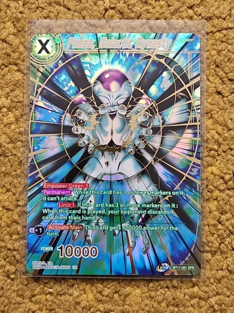 FRIEZA, GALACTIC DYNASTY Dragonball Super BT17-061 SPR EUR 7,01 - PicClick FR