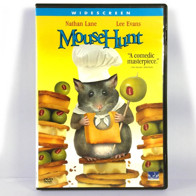MOUSE HUNT (DVD, 1998, Widescreen & Full Screen) Nathan Lane Lee Evans ...