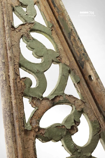 HUGE VICTORIAN VINTAGE Cast Iron Canopy Brackets From Gloucester ...