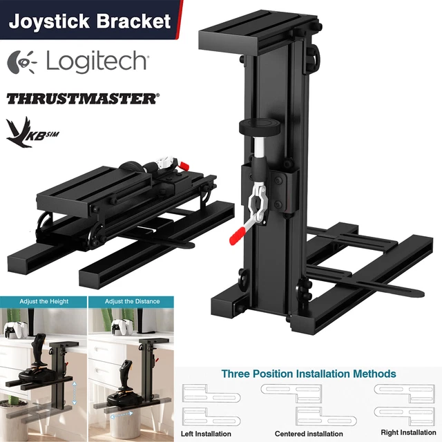 1-2PC FOLDING HOTAS Joystick Bracket For Thrustmaster Warthog Stick ...