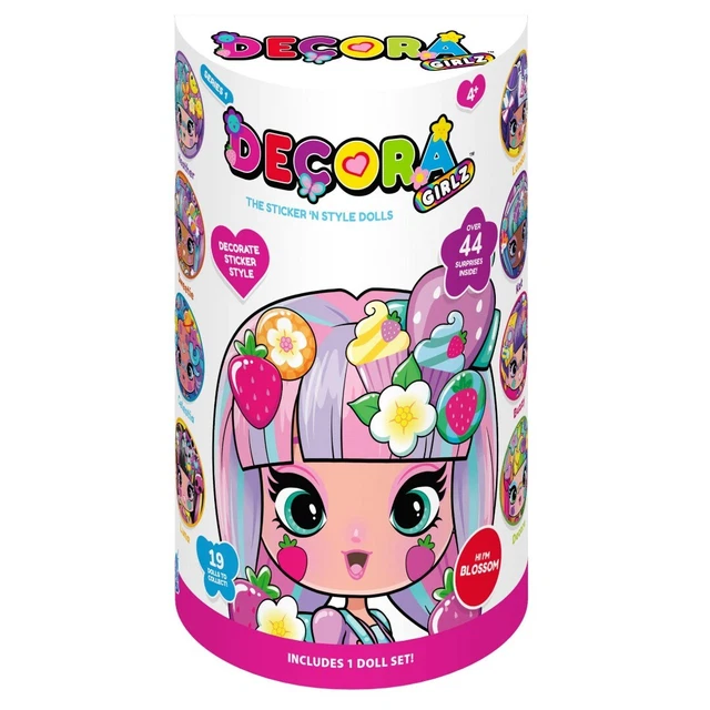 DECORA GIRLZ STICKER 'N' Style Series 1 - Blossom £18.99 - PicClick UK