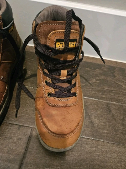 DEWALT MEN'S INDUSTRIAL Lace Up Work Boots Camden Size 9 Med. Preowned ...