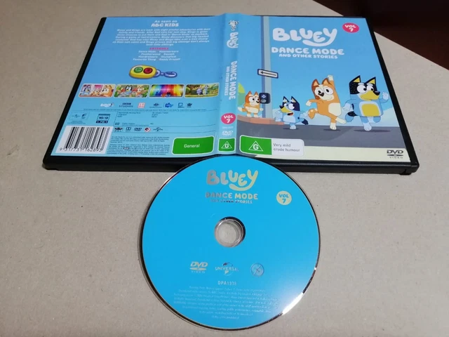 BLUEY VOL 7 - Dance Mode (8 Episodes) - BBC Studios Release - DVD ...