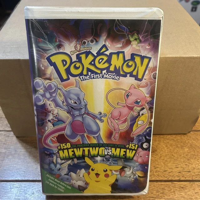 POKÉMON THE FIRST Movie: Mewtwo Vs. Mew (VHS, 2000) £8.61 - PicClick UK