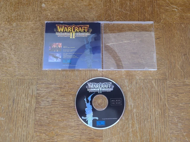 VINTAGE PC GAME - Warcraft II: Tides of Darkness - CD-Rom in Original ...