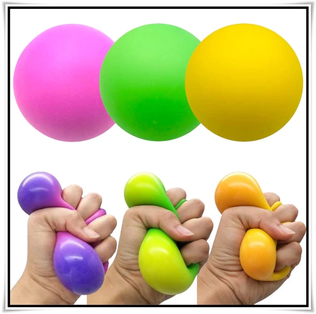 STRESS RELIEF BALL Color Changing Sensory Fidget Toys Squeeze Balls Kids Adults £6.75 - PicClick UK