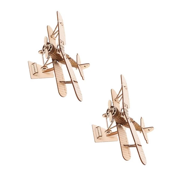 2 PCS DESKTOP Model Planes DIY Assembling Toy Delicate Baby £16.38 ...