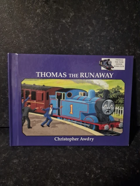 THOMAS THE TANK Engine Book Club, THOMAS THE RUNAWAY By Rev W Awdry ...