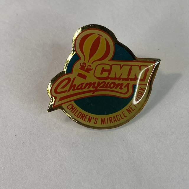 CHILDRENS MIRACLE NETWORK CMN Champions Hot Air Balloon Lapel ...
