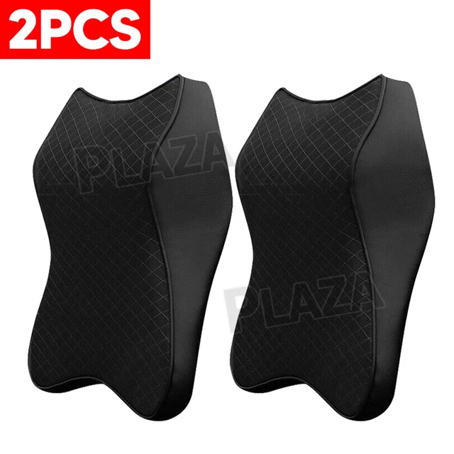 1/2X CAR SEAT Headrest Pad Memory Foam Pillow Head Neck Rest Support ...