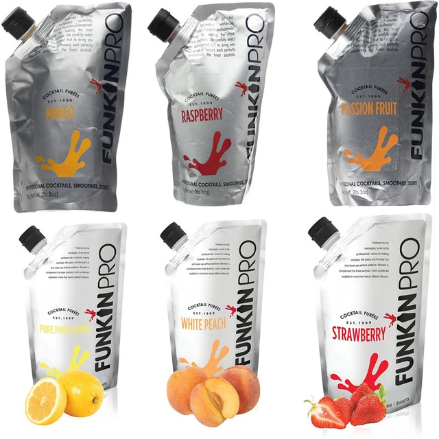 FUNKIN PRO COCKTAIL Purees, 1 kg and Pack of 5 £16.47 - PicClick UK