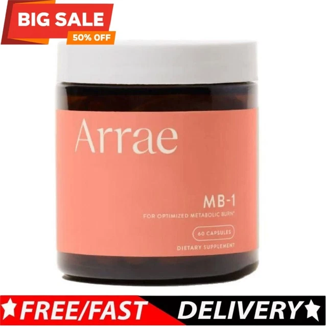 ARRAE MB-1 OPTIMIZED Metabolic All Natural Burn Supplement - 60 Capsul ...