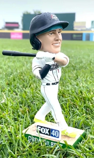 BINGHAMTON RUMBLE PONIES Drew Gilbert Bobblehead NY METS Top Prospect ...