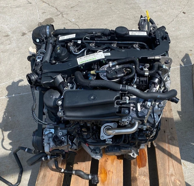 MOTOR 651.924 651924 2.2 CDI 170PS Mercedes W212 E220 38000KM Complete ...