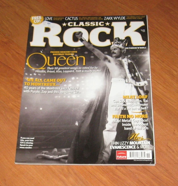 CLASSIC ROCK 2006 magazine QUEEN Freddie Mercury ZAKK WYLDE Chris ...
