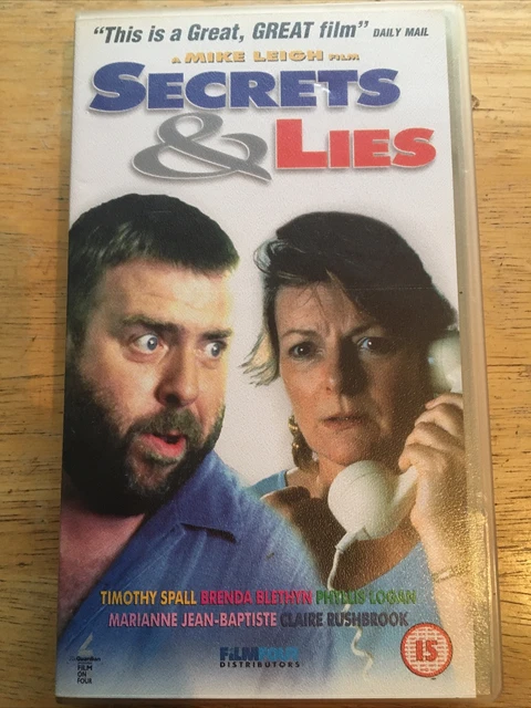 SECRETS & LIES VHS Video Cassette - Timothy Spall, Brenda Blethyn ... SECRETS & LIES VHS Video Cassette - Timothy Spall, Brenda Blethyn ...
