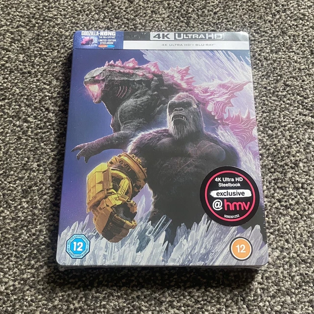 IN HAND - Godzilla X Kong The New Empire Limited Edition 4K Ultra HD Steelbook £59.90 - PicClick UK