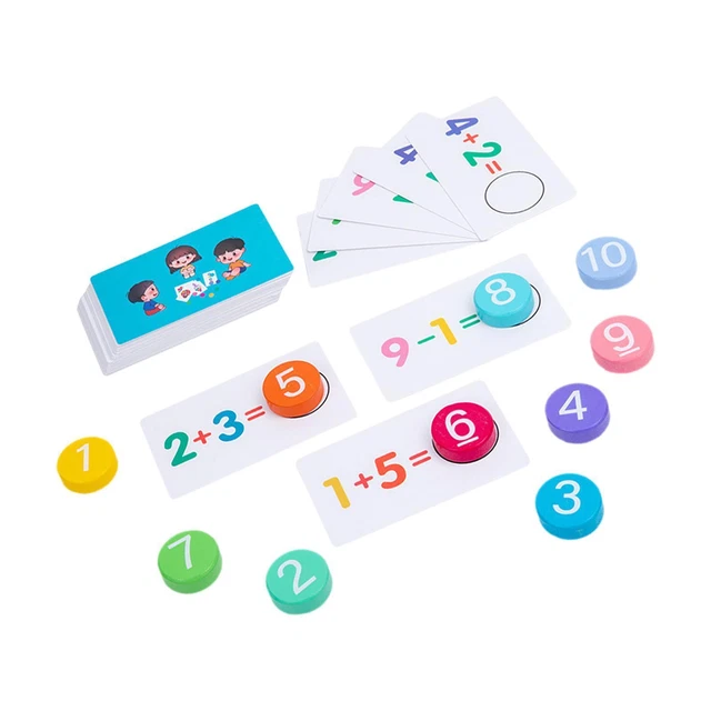 Apprentissage Calcul Enfants Jeu éducatif Additions Soustractions - 120 ...