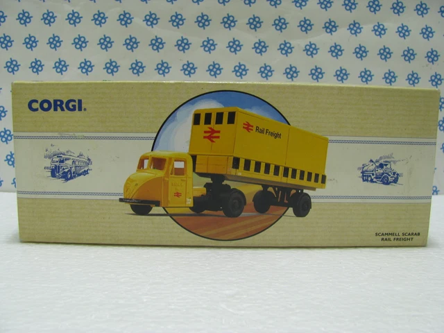 SCAMMEL SCARAB RAIL Freight - 1/43 Corgi / Mattel UK EUR 47,99 ...