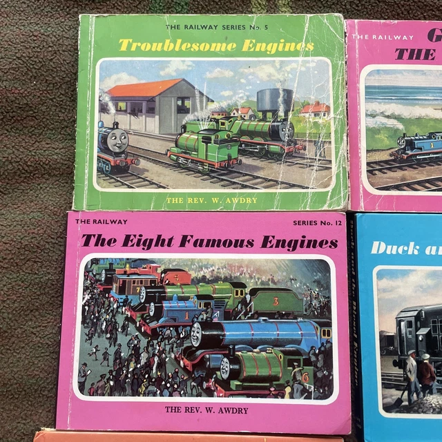 THOMAS THE TANK Engine The Railway Series Collection Paperback Hardback ...