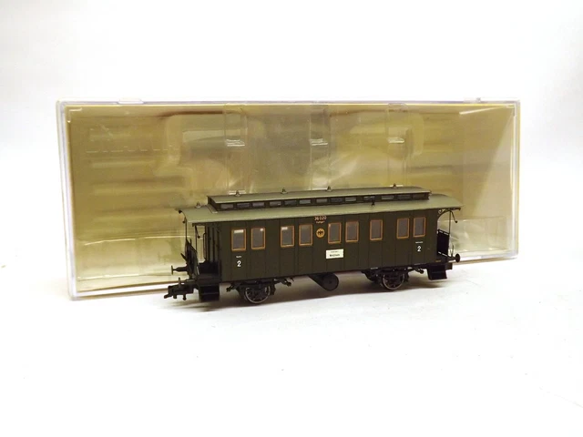 BRAWA 45606 EPOCH II DRG 4 Wheel Coach 2nd Class 36020 (HO Scale) Boxed ...