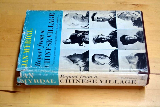 REPORT FROM A Chinese village, Myrdal, Jan, Very Good Book £18.00 ...