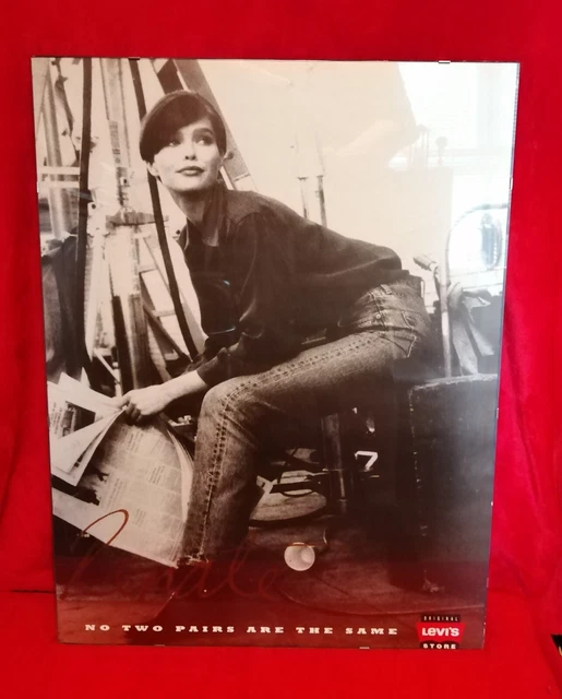 VINTAGE LEVI'S STORE Advertising Poster 60Cm X 80 Cm - 1980'S - 1990'S ...
