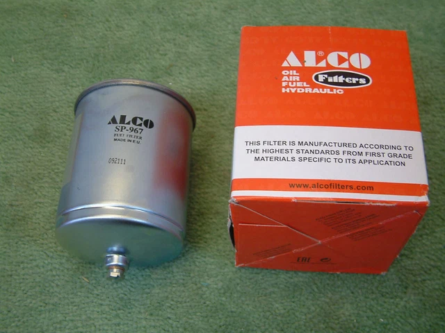 ALCO FUEL FILTER, PART No. SP-967 -OPEL, PEUGEOT, RENAULT TRUCKS, ROVER ...