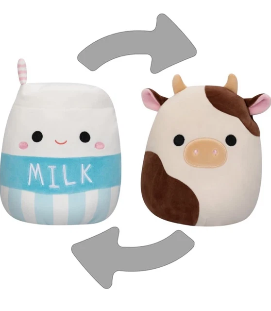 SQUISHMALLOW 5&& FLIP A Mallow Ronnie Latte Mucca/Melly Cartone ...